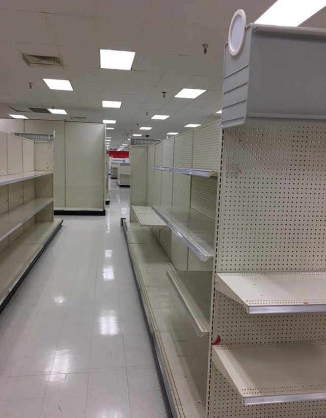 Take a look inside an "abandoned" Target in Greenfield