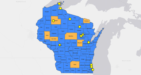 Here’s an interactive map of Wisconsin’s various local health orders ...