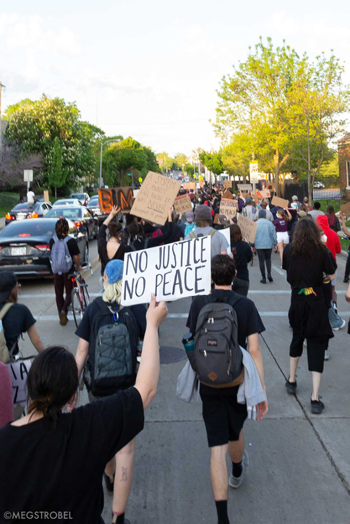 Scenes and streams from Monday's peaceful protests in Milwaukee, Wisconsin