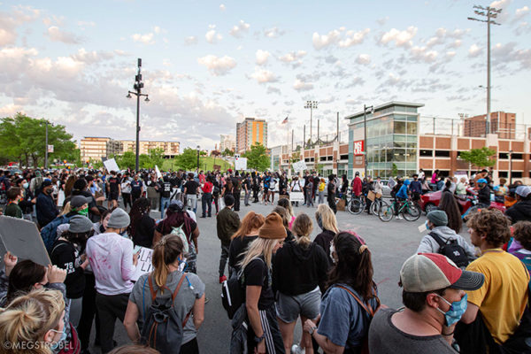 Scenes and streams from Monday's peaceful protests in Milwaukee, Wisconsin