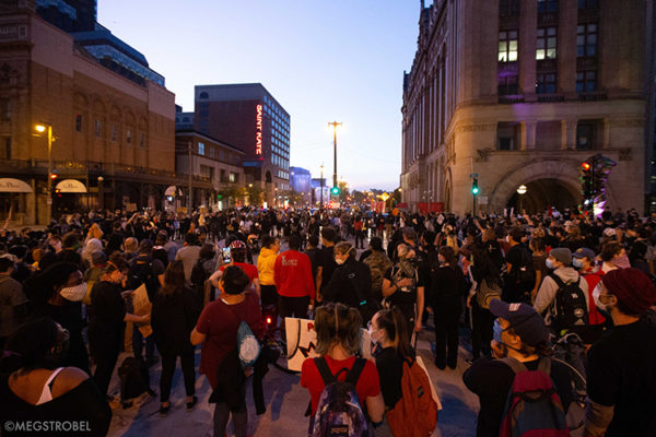 Scenes and streams from Monday’s peaceful protests in Milwaukee ...