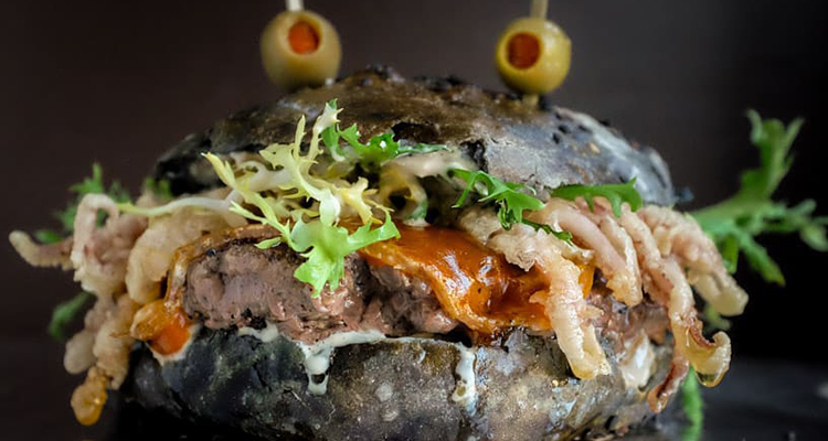 Get a load of this scary-ass cheeseburger | Milwaukee Record