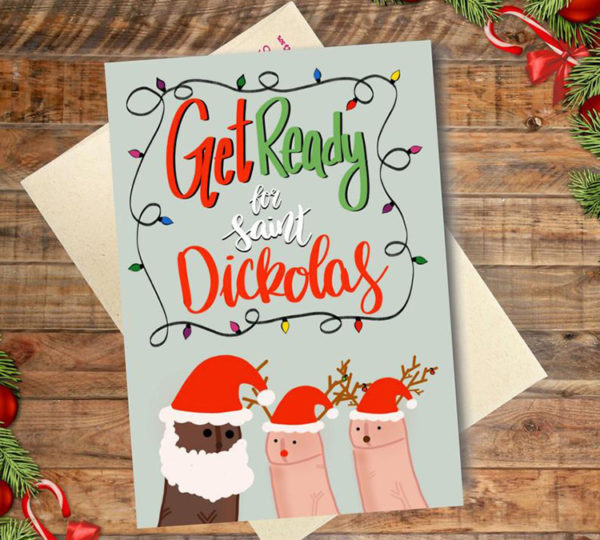 Merry Dickmas: Etsy’s top 50 dong-themed holiday cards | Milwaukee Record