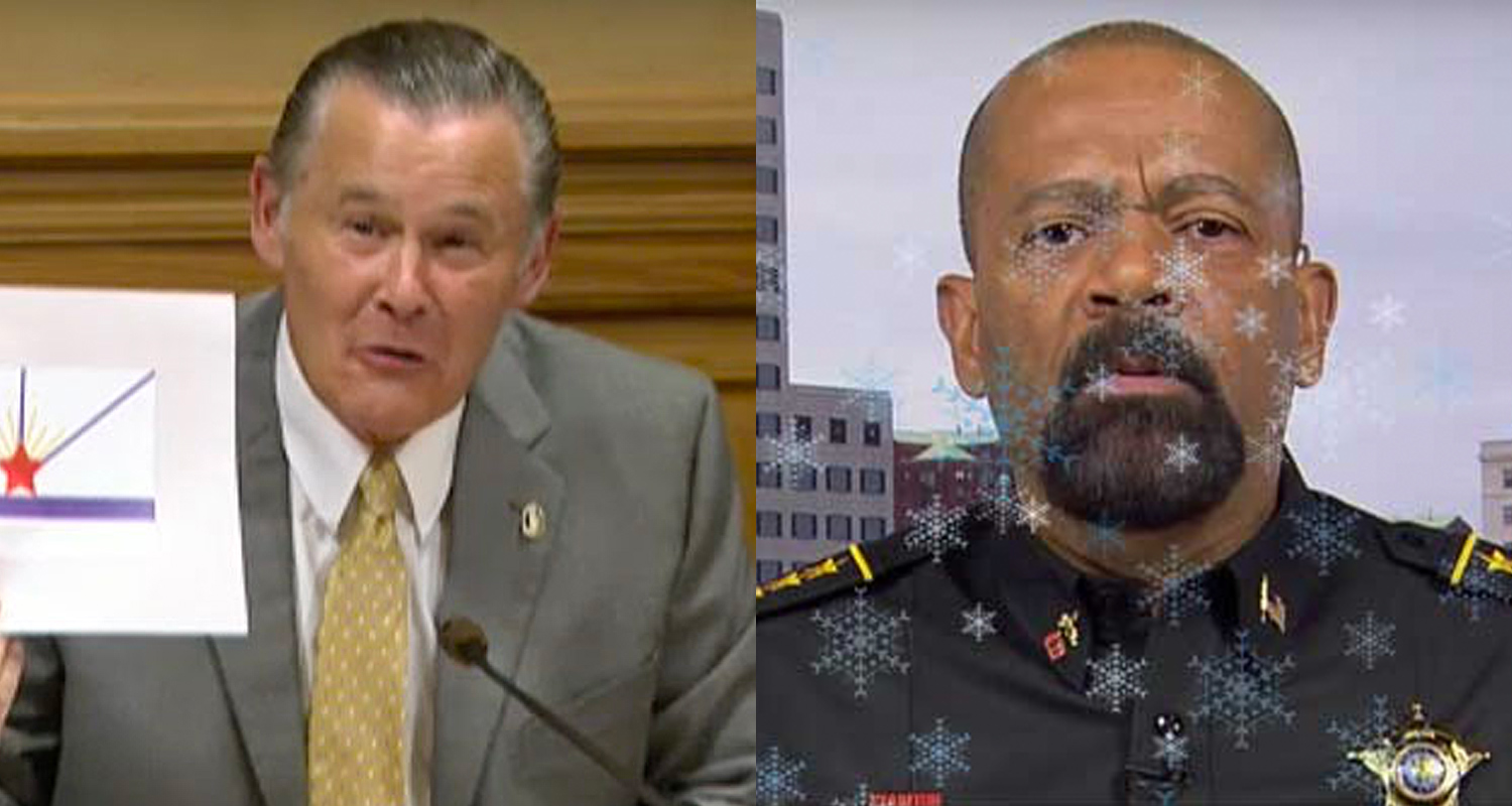 Join Bob Donovan and ex-sheriff Clarke (maybe) for “Burn The Masks ...