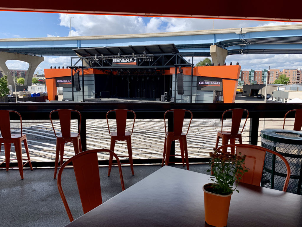 17 pictures of the new Generac Power Stage at Summerfest, plus 3 ...