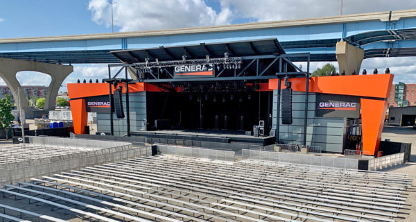 17 pictures of the new Generac Power Stage at Summerfest, plus 3 ...
