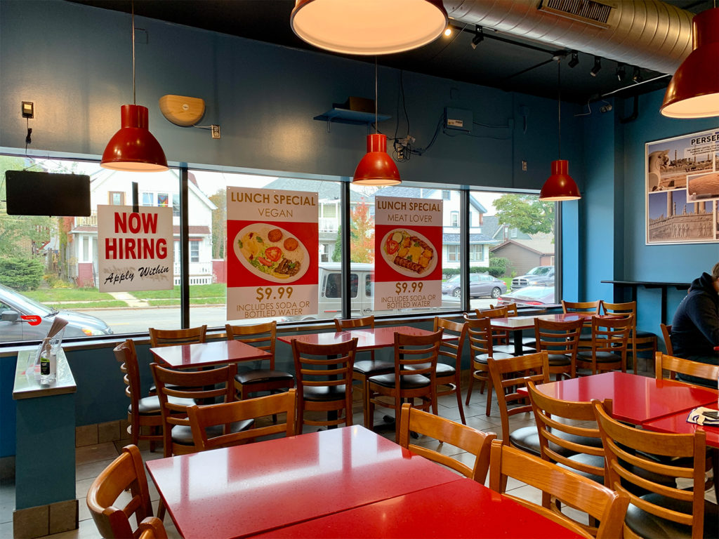 Shahrazad is now open in its new location, a few blocks north on ...