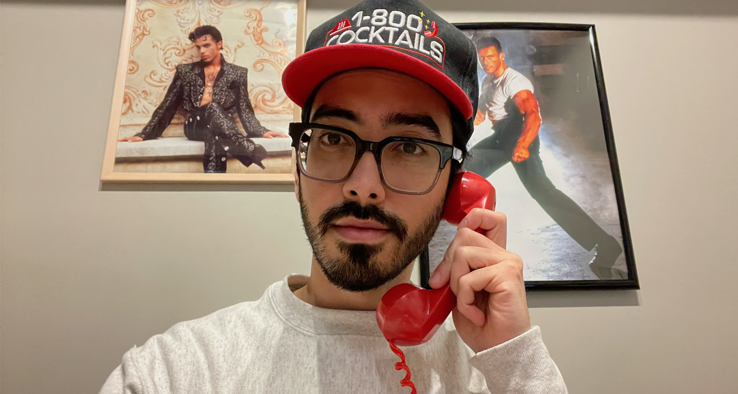 Brandon Reyes reimagines bartender style with 1-800-Cocktails ...