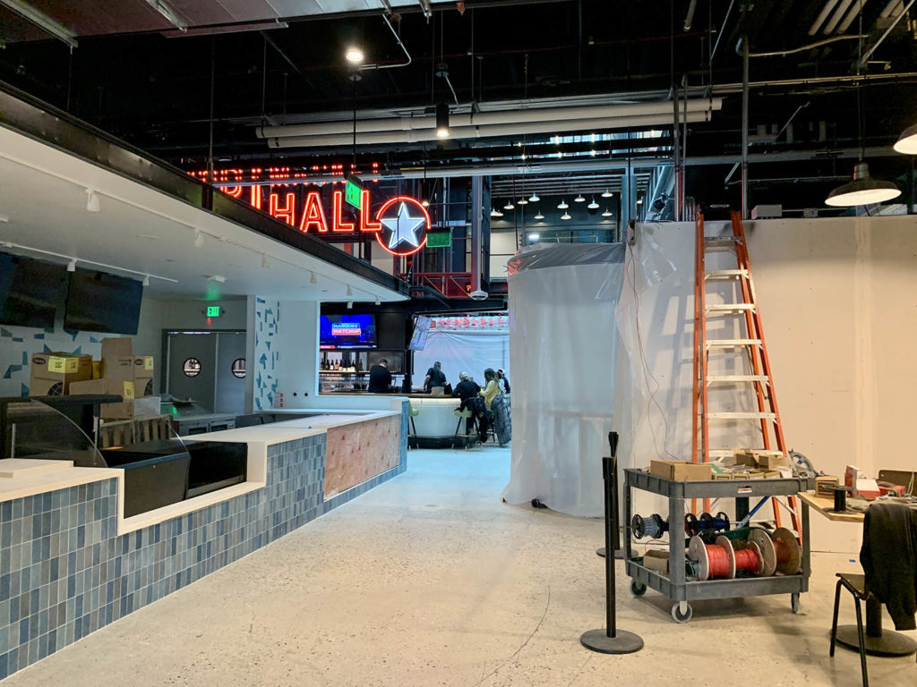 23 pictures of the just-opened 3rd Street Market Hall, plus 1 picture ...