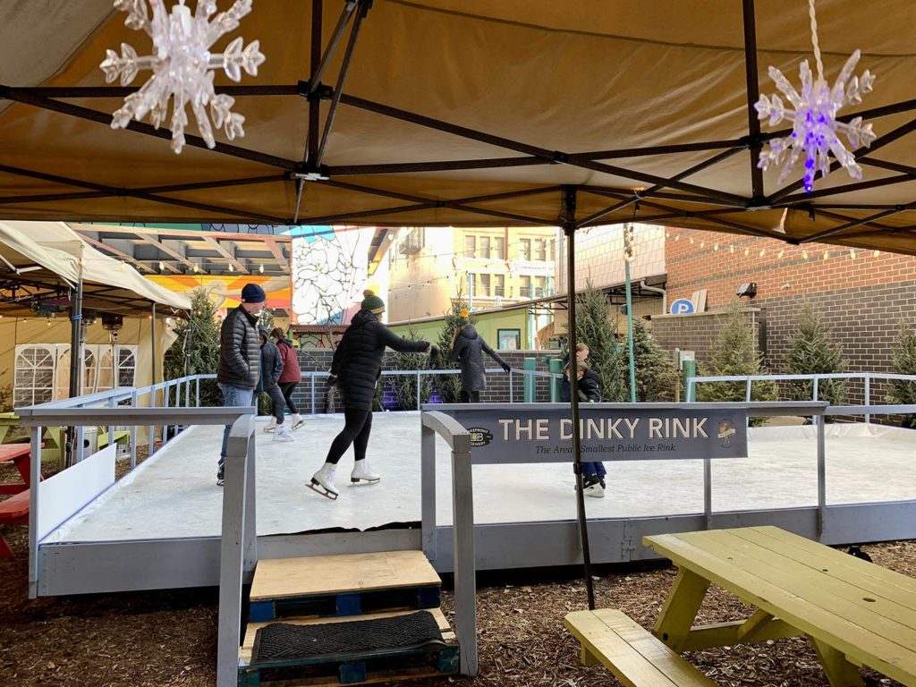 Milwaukee Public Market's tiny "Dinky Rink" ice skating rink will ...