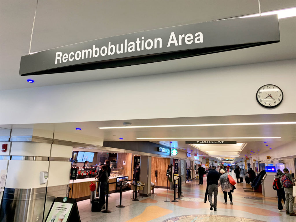 Mandatory Milwaukee: The “Recombobulation Area” signs at Milwaukee ...