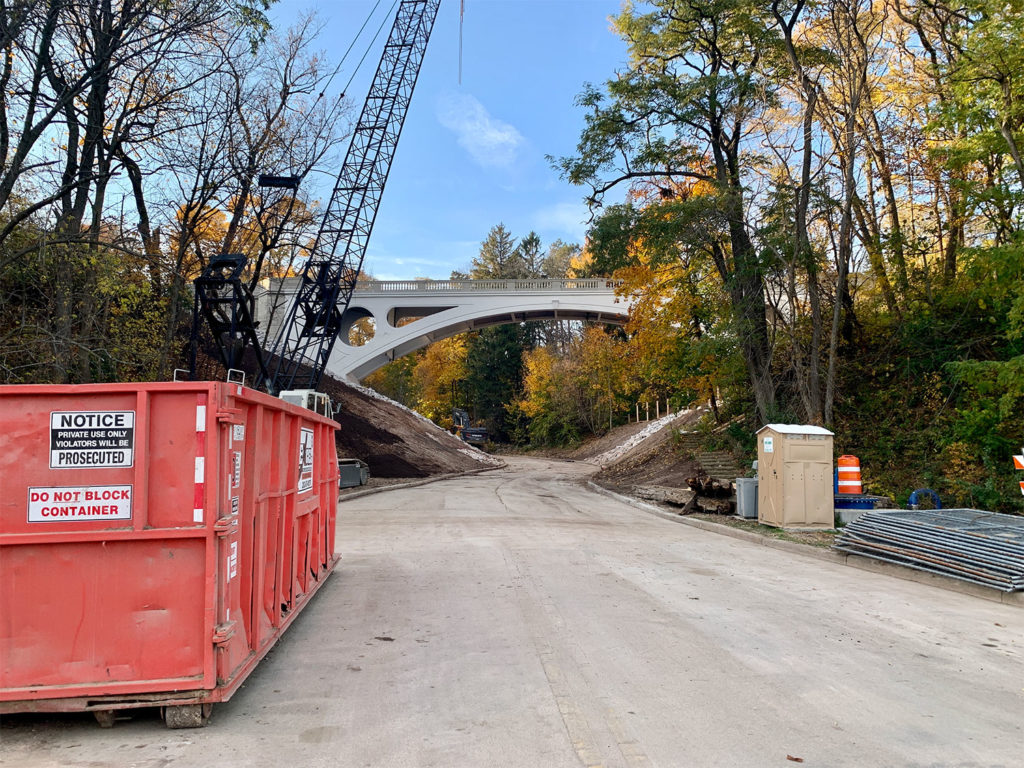 Buckle up and take a leisurely stroll across the newly restored Ravine ...