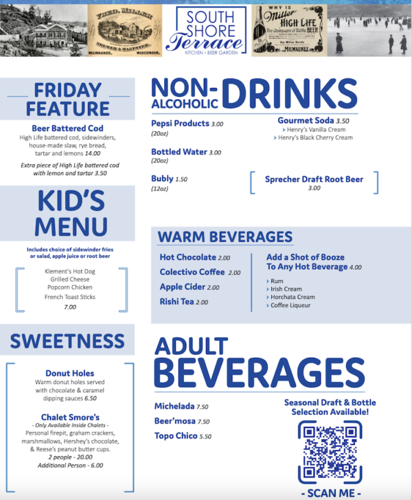 South Shore Terrace’s winter chalets to return with updated food and ...