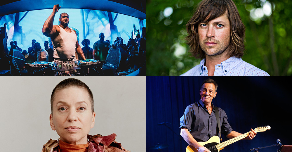 Bruce Springsteen, Ani DiFranco, DJ Shaquille O’Neal, and 20 more ...