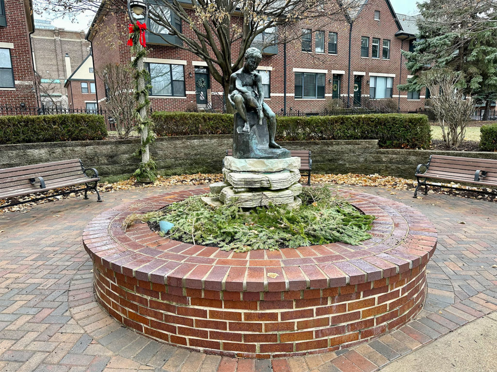 That ‘Boy With Goose’ sculpture in Marshall Park: The Milwaukee Record ...
