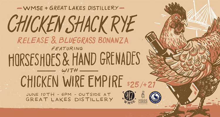 Great Lakes Distillery announces WMSE Chicken Shack Straight Rye ...