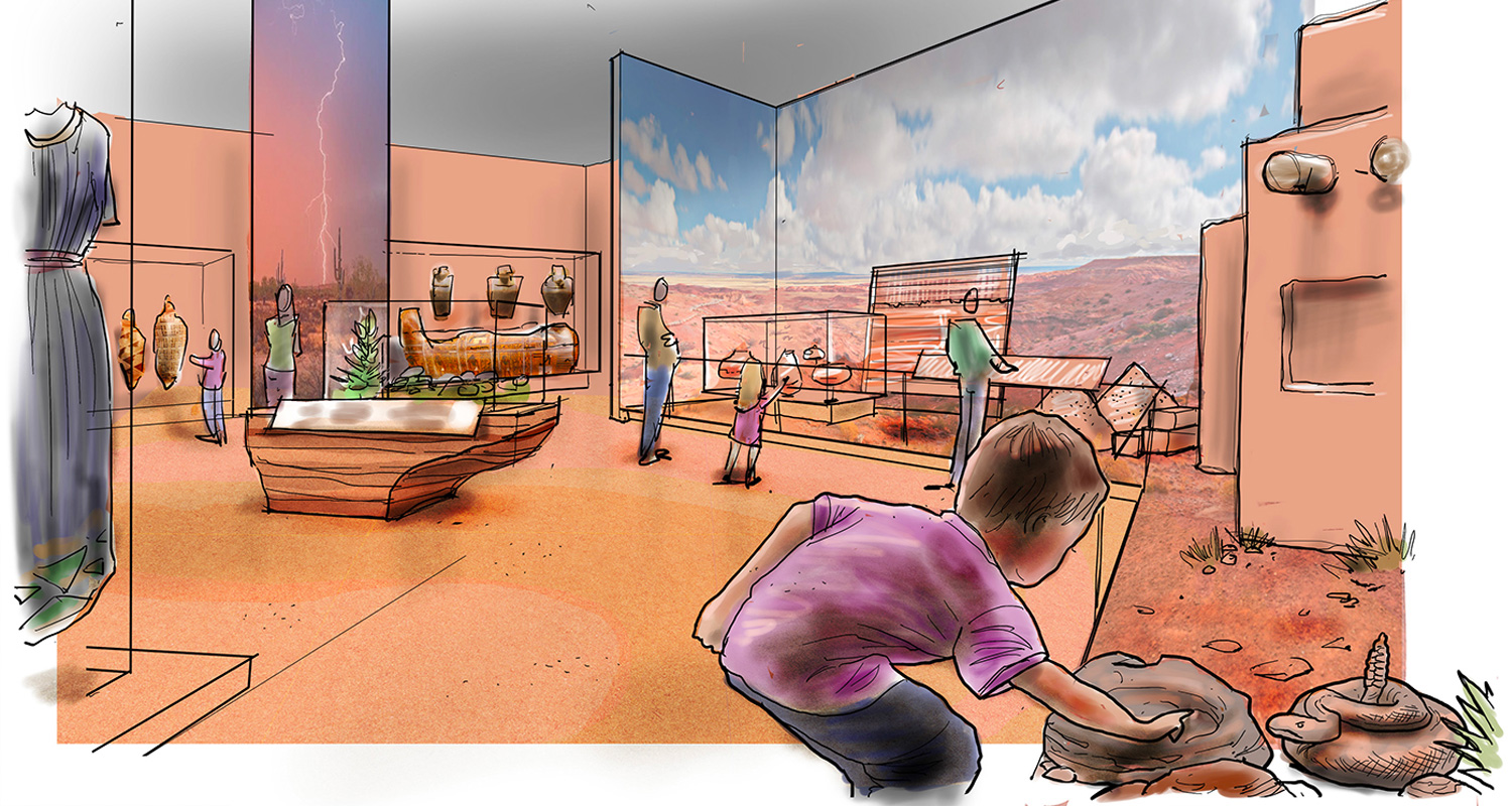 Here are two more future Milwaukee Public Museum galleries, complete ...