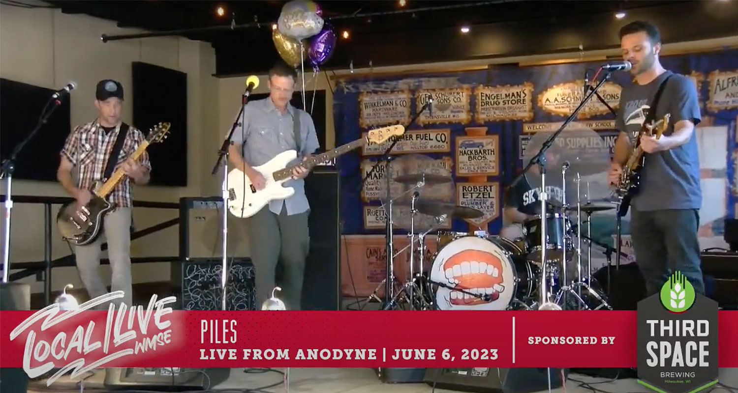 WMSE’s Local/Live: Piles (Live from Anodyne) | Milwaukee Record