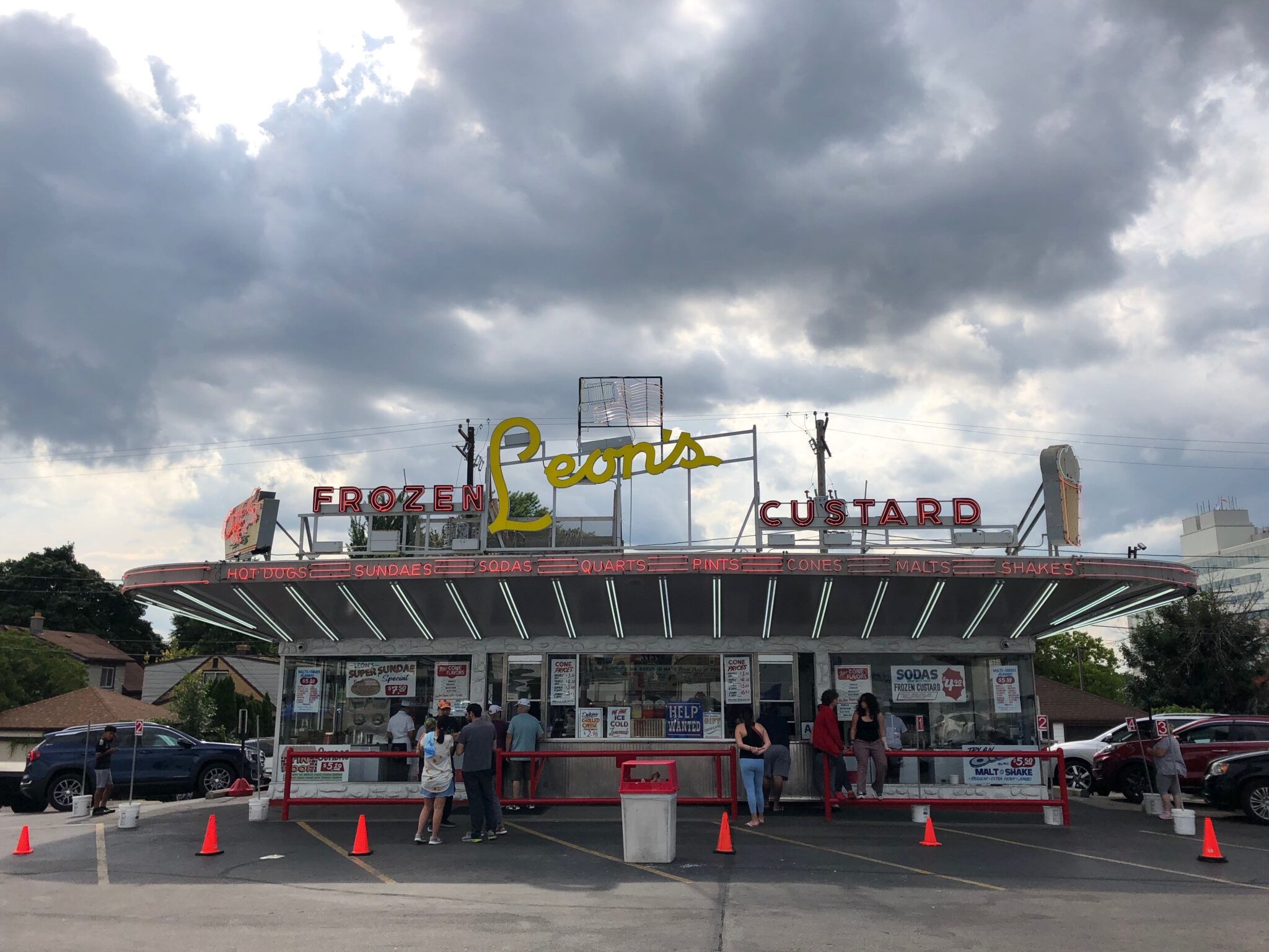 Comparing Leon’s Frozen Custard in Milwaukee and Leon’s Frozen Custard ...