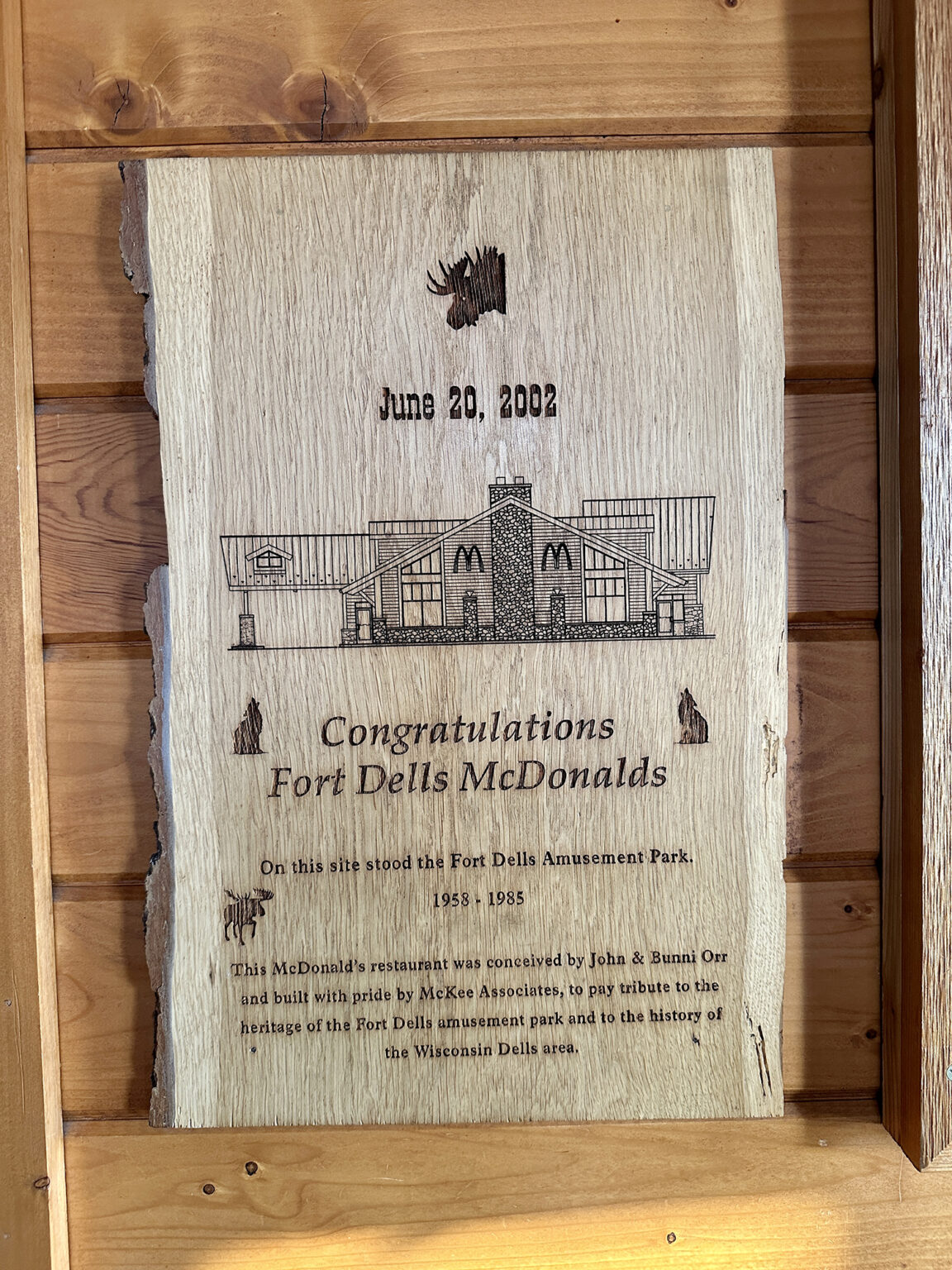 A visit to the Wisconsin Dells McDonald’s, one of the “most beautiful ...