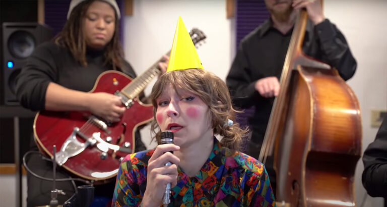 ANDII fights back tears of a clown on “Oh Me, Oh My (I Tried ...