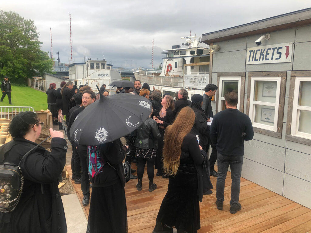 I’m on a goth boat: All aboard Milwaukee’s Goth Barge | Milwaukee Record