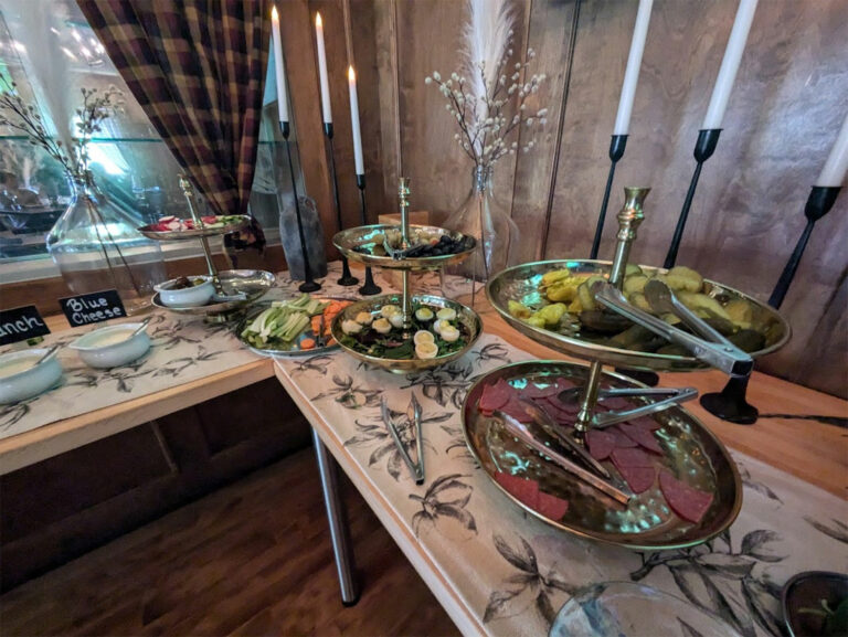 Relish Supper Club has relish tray buffet, beautifully breaded perch ...