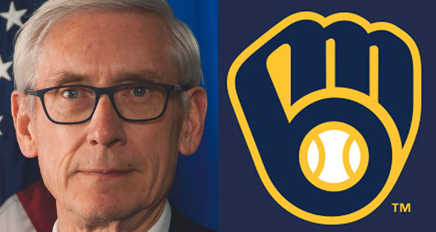 Gov. Evers celebrates “home run” deal to keep Milwaukee Brewers, Major ...