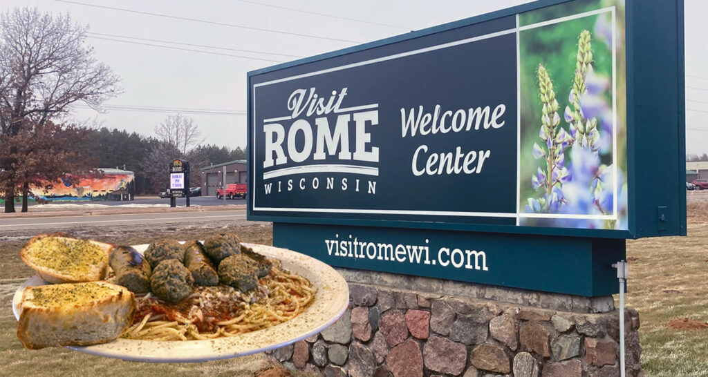 When in Rome (Wisconsin): Which Rome has the best spaghetti ...