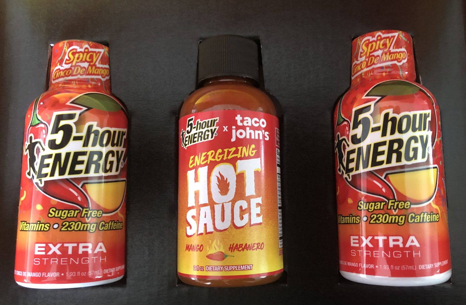Taco John’s and 5-Hour Energy collaborated on an “Energizing Hot Sauce” (and we tried it ...