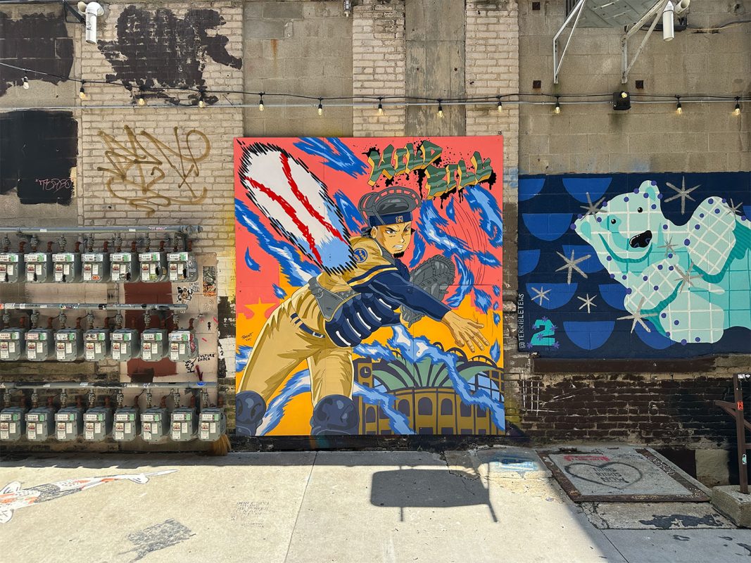 Brewers unveil anime-inspired William Contreras mural in Black Cat ...