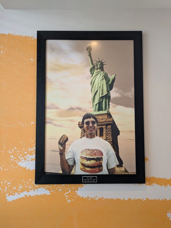 I had a Big Mac and a fish fry with Don Gorske, who holds the record ...