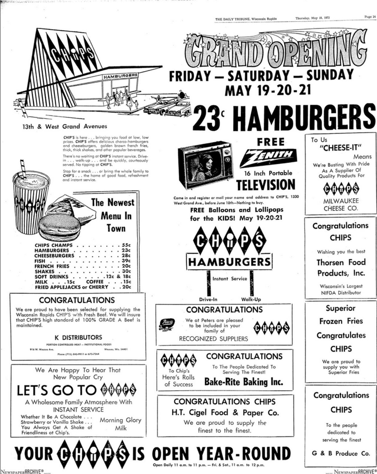 Biking 91 miles to 3 Chip’s Hamburgers: A Chip-errific day on two ...