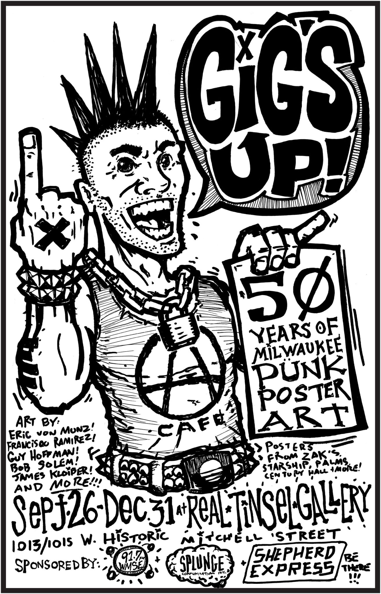 “Gig’s Up” will showcase 50 years of Milwaukee punk posters | Milwaukee ...