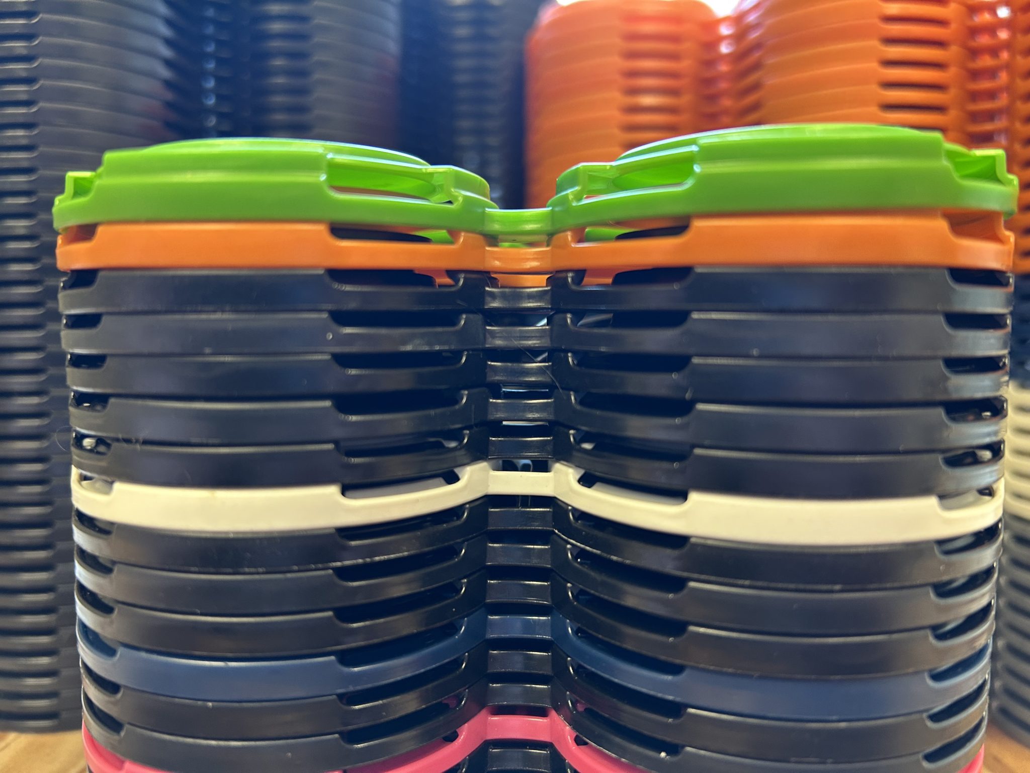 You can get free (or discounted) beer by recycling PakTech can holders ...