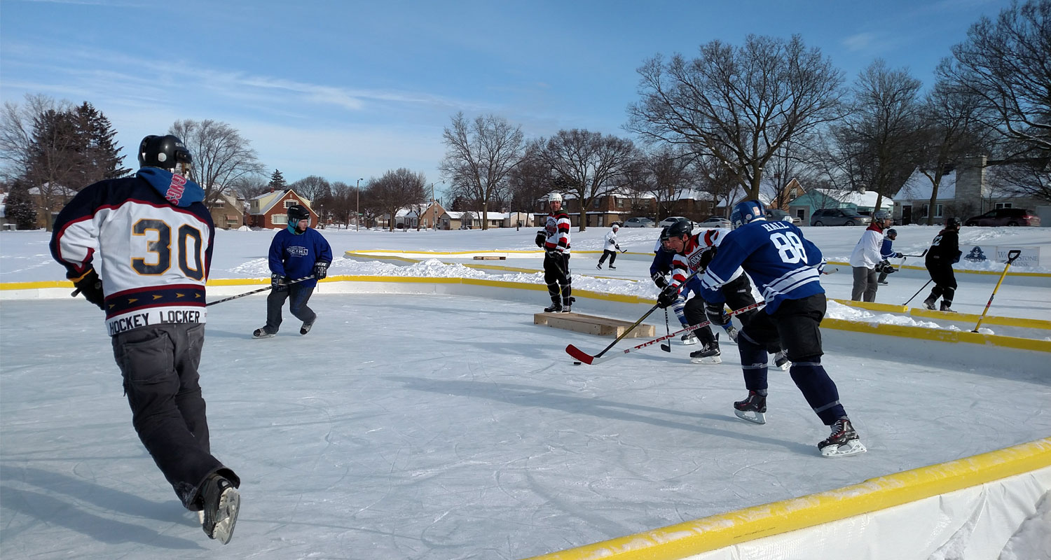 Pond hockey tournament returns to The Rink at Center Street Park this ...