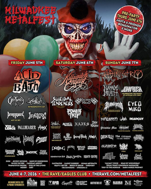 Here’s the full Milwaukee Metal Fest 2026 lineup | Milwaukee Record