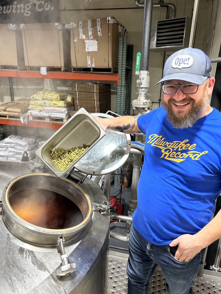 Milwaukee Record and Ope! Brewing Co. are releasing a new collaborative ...