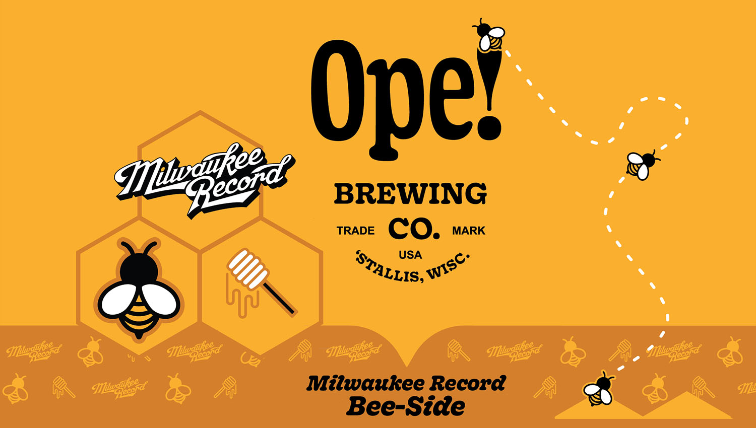 Milwaukee Record and Ope! Brewing Co. are releasing a new collaborative ...